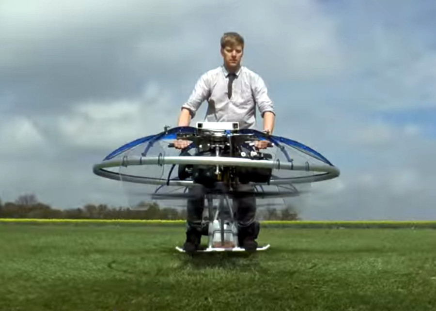 Conheça a “hoverbike”, uma bicicleta voadora – veja fotos e vídeos