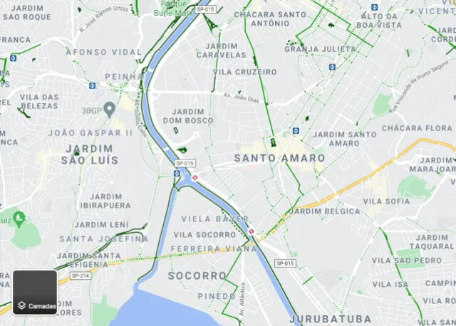 Como mostrar as ciclovias no Google Maps Como mostrar as ciclovias no Google Maps
